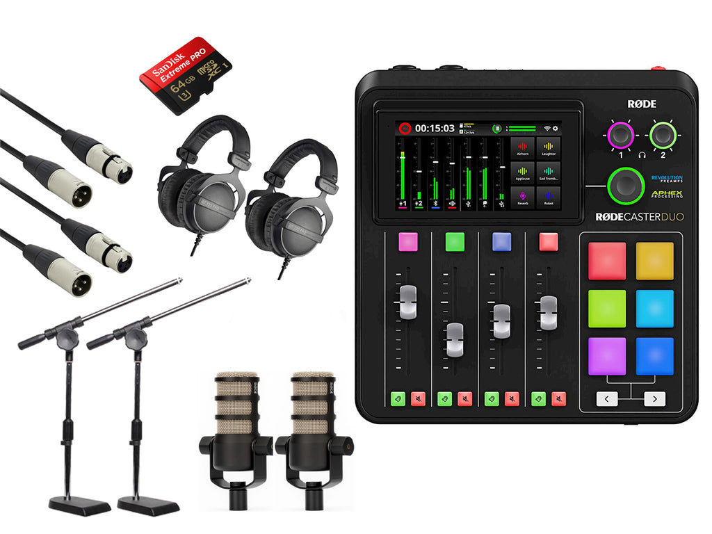 Rodecaster Duo Production Kit – PRA Technology Solutions Education Store